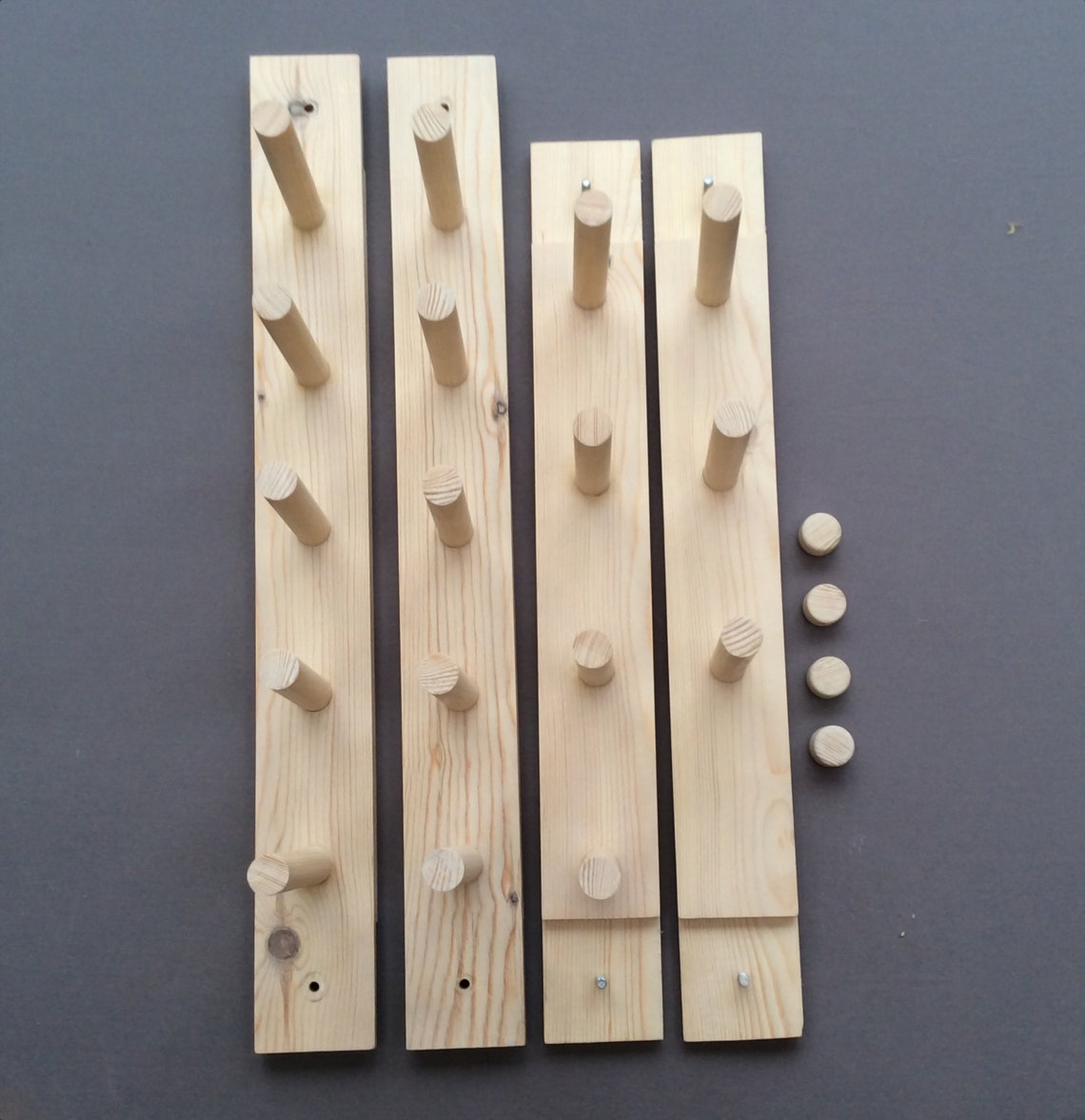 W001 - Warping Board 4 to 6m - PINE - Weaving Loom Yarn Frame Table Top ...