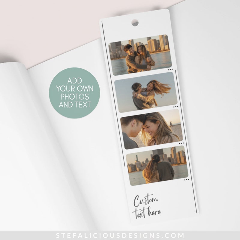 Photo Bookmark - Etsy