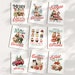 16 Printable Cute Food Pun Valentine's Day Card Set, Valentine's Day ...