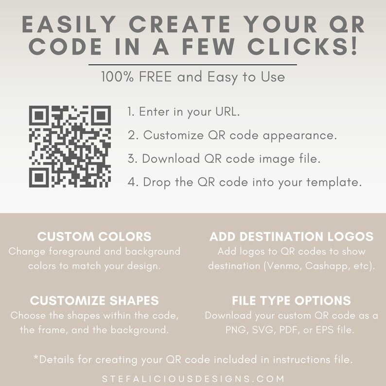 QR Code College Fund Graduation Sign, Minimalist Graduation College ...