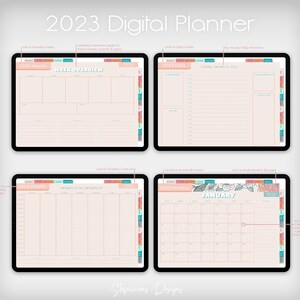 Digital Planner 2023 iPad Goodnotes Notability Digital Journal, Digital ...