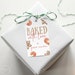 Christmas Gift Tags Editable Template, Christmas Cookie Exchange Baked ...