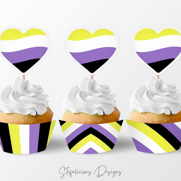 Pride Cupcake Lgbtq - Etsy
