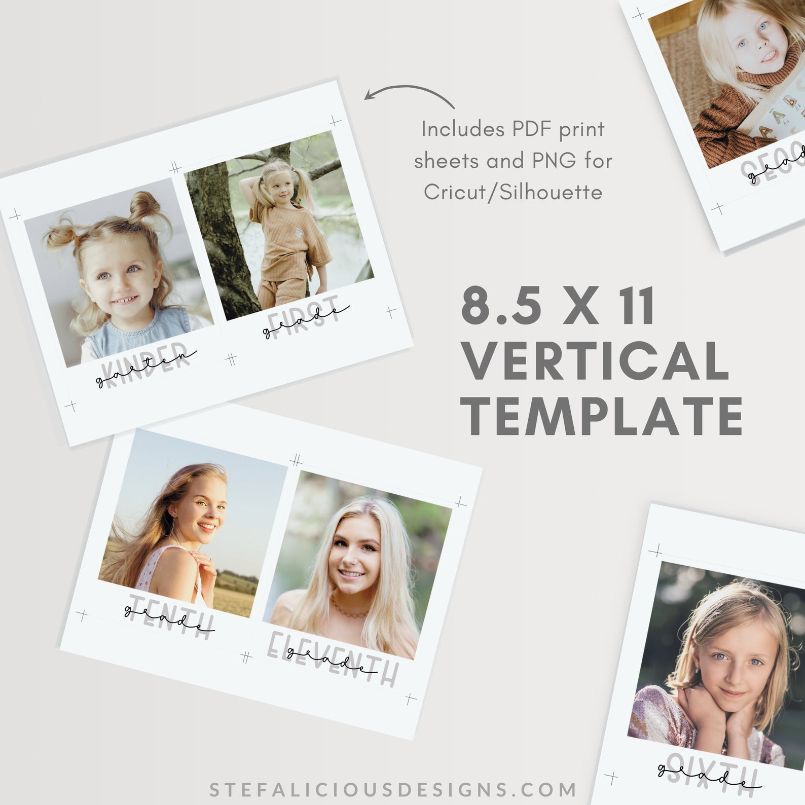 Polaroid Graduation Photo Banner, Custom Photo Banner, Class of 2024 ...