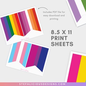 Pride Flag Banner, Printable LGBTQ+ Pride Month Decor, Pride Party ...
