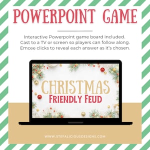 Christmas Family Feud Game, Printable Christmas Games, Christmas Family ...