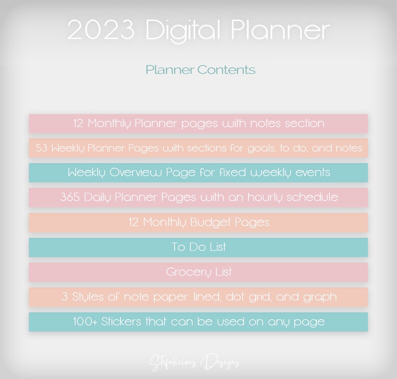 Digital Planner 2023 iPad Goodnotes Notability Digital Journal, Digital ...