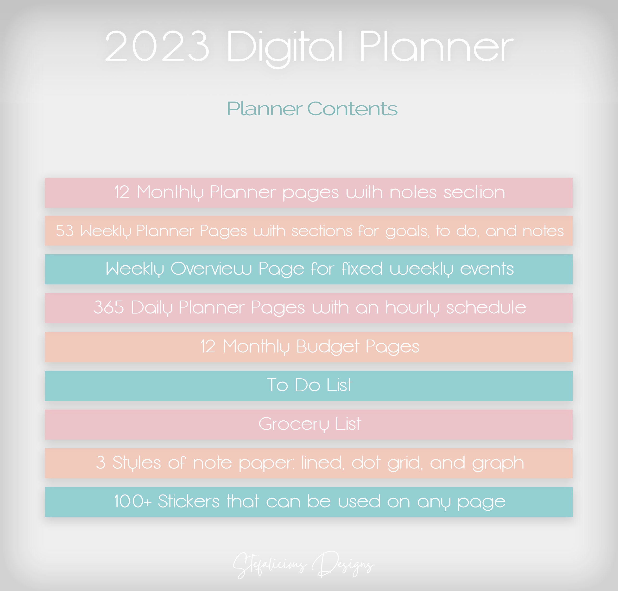 Digital Planner 2023 iPad Goodnotes Notability Digital Journal, Digital ...