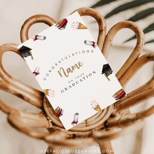 Graduation Card, Congratulations on Your Graduation Card, Personalized ...