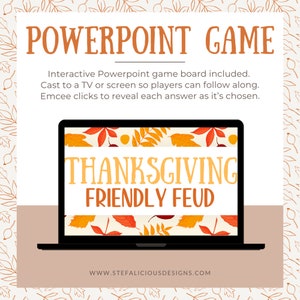 Thanksgiving Family Feud Game, Printable Thanksgiving Game ...
