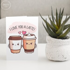 Coffee Pun Card, Printable Greeting Card, Anniversary Card, Funny ...