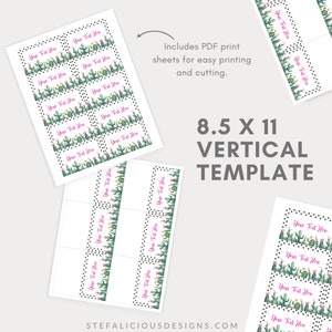 Fiesta Place Card Template, Mexico Themed Table Cards, Editable ...