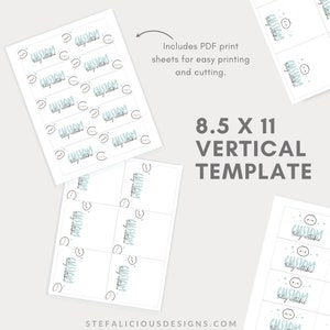 Cute Dumpling Table Cards, Dim Sum Place Cards, Bao Name Cards ...