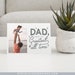 Card for Dad, Printable Custom Photo Greeting Card Template ...