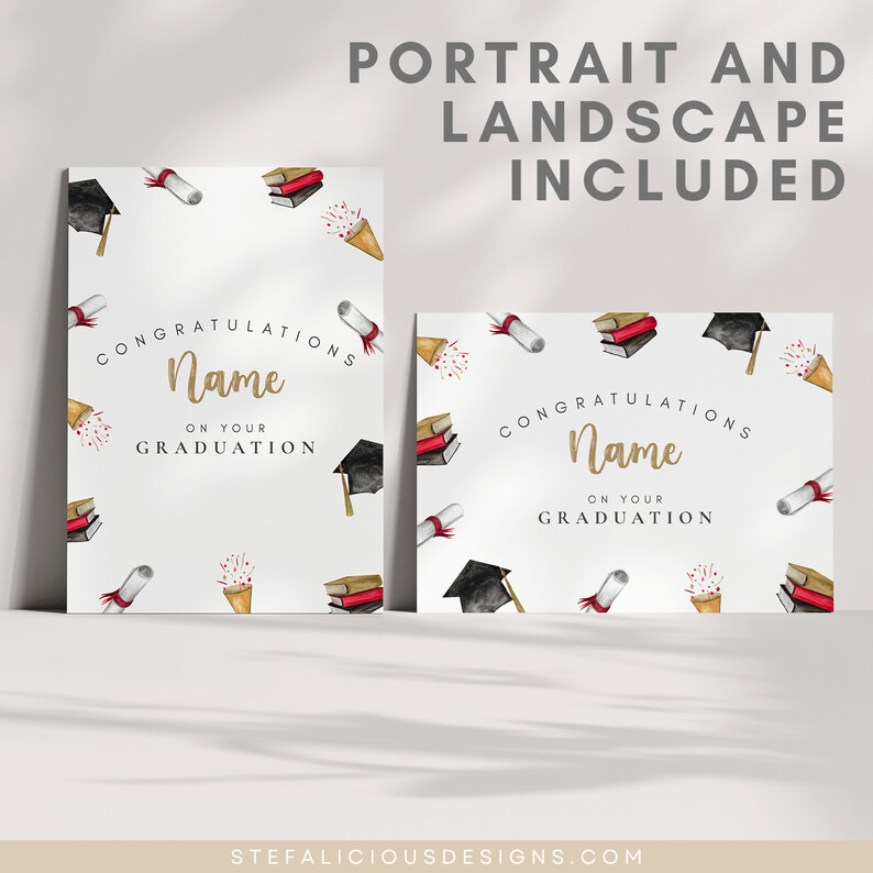 Graduation Card, Congratulations on Your Graduation Card, Personalized ...