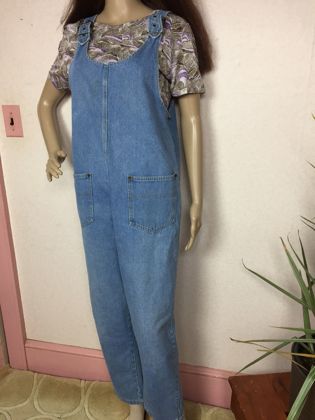 Vintage 90s Denim Overalls ,90s Overalls , Vintage Jumpsuit, Vintage ...