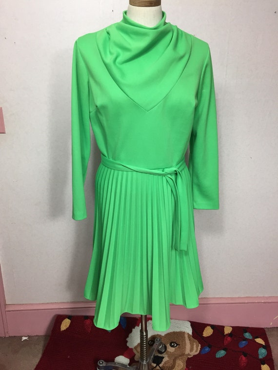 Mod green 1960s vintage - Gem