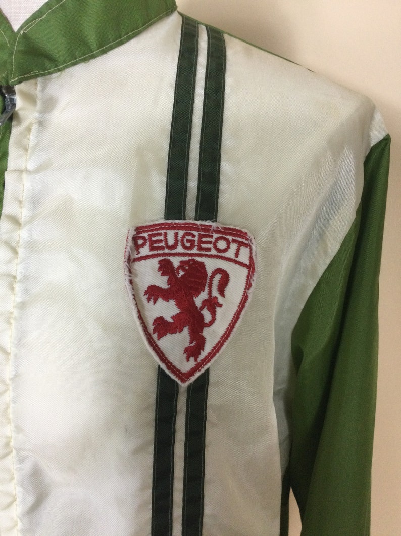 Vintage Race Car Drivers Jacket 70s Bomber Jacket Windbreaker Cafe ...