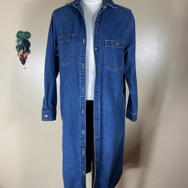 Denim Duster - Etsy