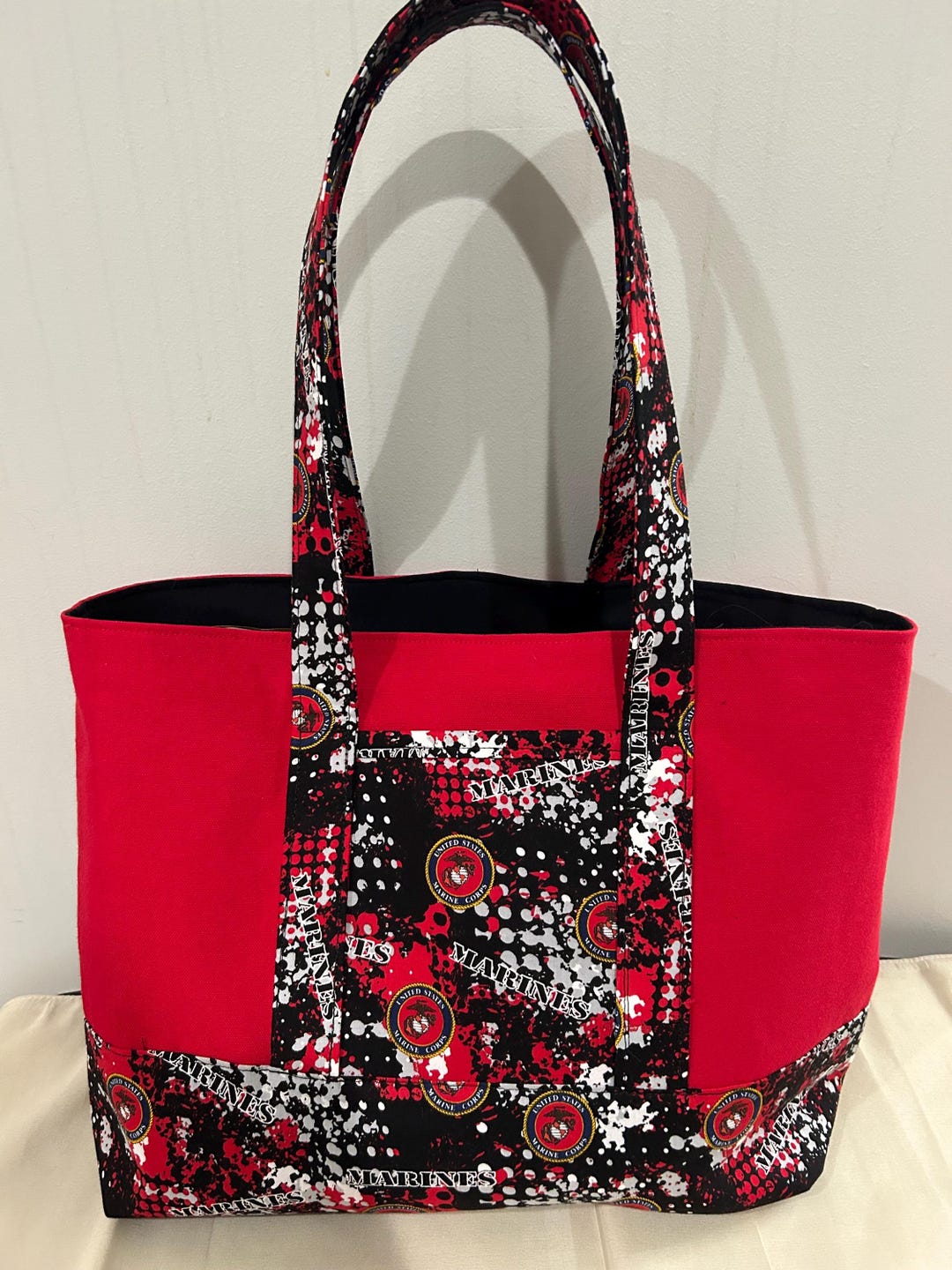 TOTE BAG / Shopping Bag Large - USMC Marine Corps - Etsy
