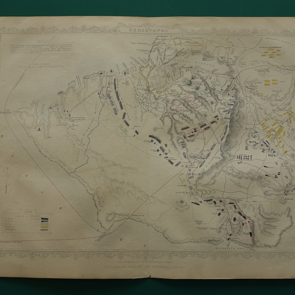 Old Military Maps - Etsy