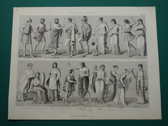 Ancient Greek Clothing For Gods