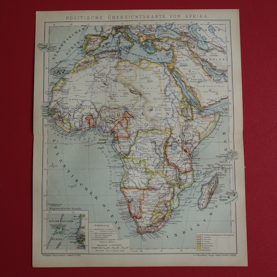 Oude Afrikaanse Kaart