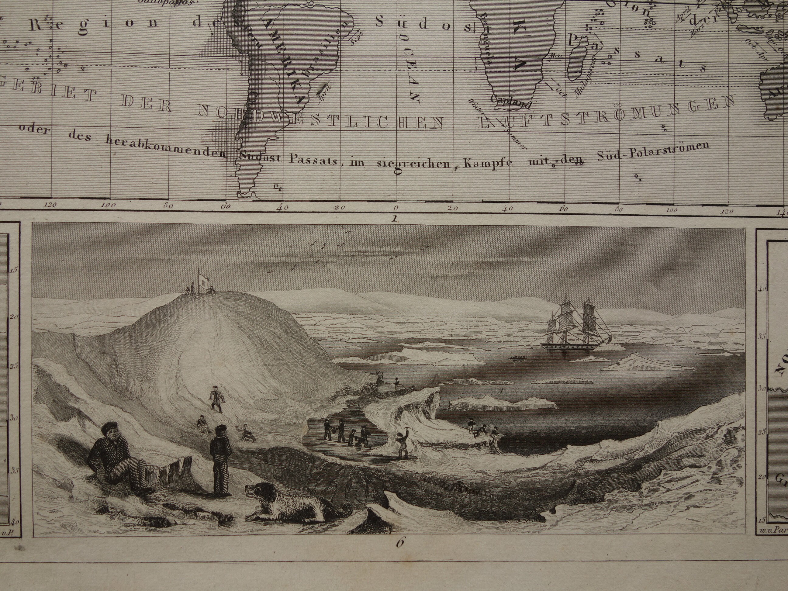 VOLCANOES Antique World Map of Earthquakes Volcanic Activity 175+ Years ...
