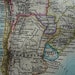 Antique Map of South America 1886 Original Hand-colored Maps of South ...
