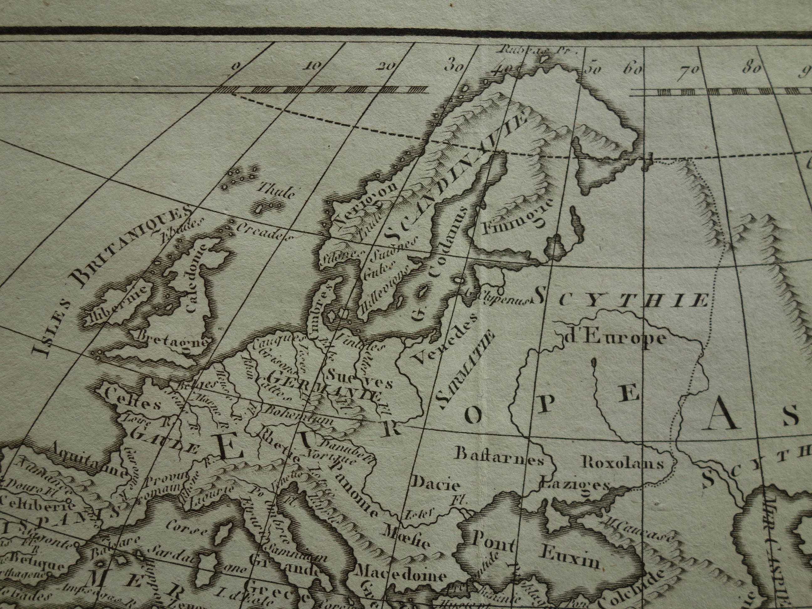 200 Years Old WORLD MAP of the World Known in Antiquity 1804 | Etsy