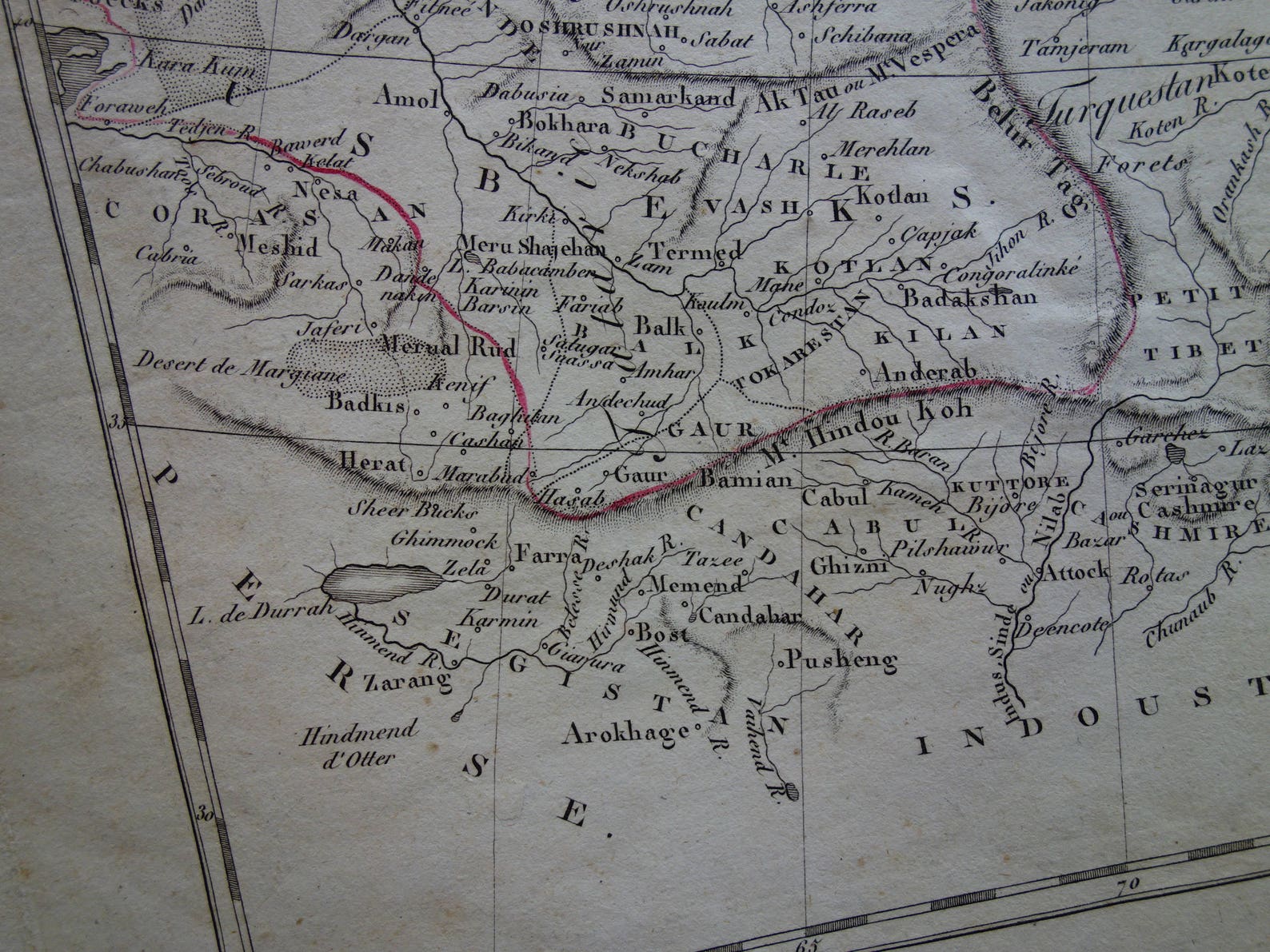200+ Years Old Map of Central Asia Pinkerton 1804 Antique Print About ...