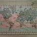 Large Old World Map About Winds and Climate Big Dated Print - Etsy
