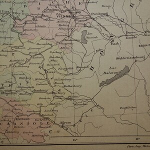 Austria Czechia Old Map of Cisleithania 1896 Original Old - Etsy