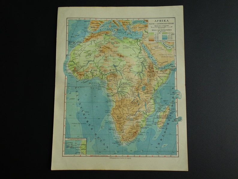 Geography Of Africa Map