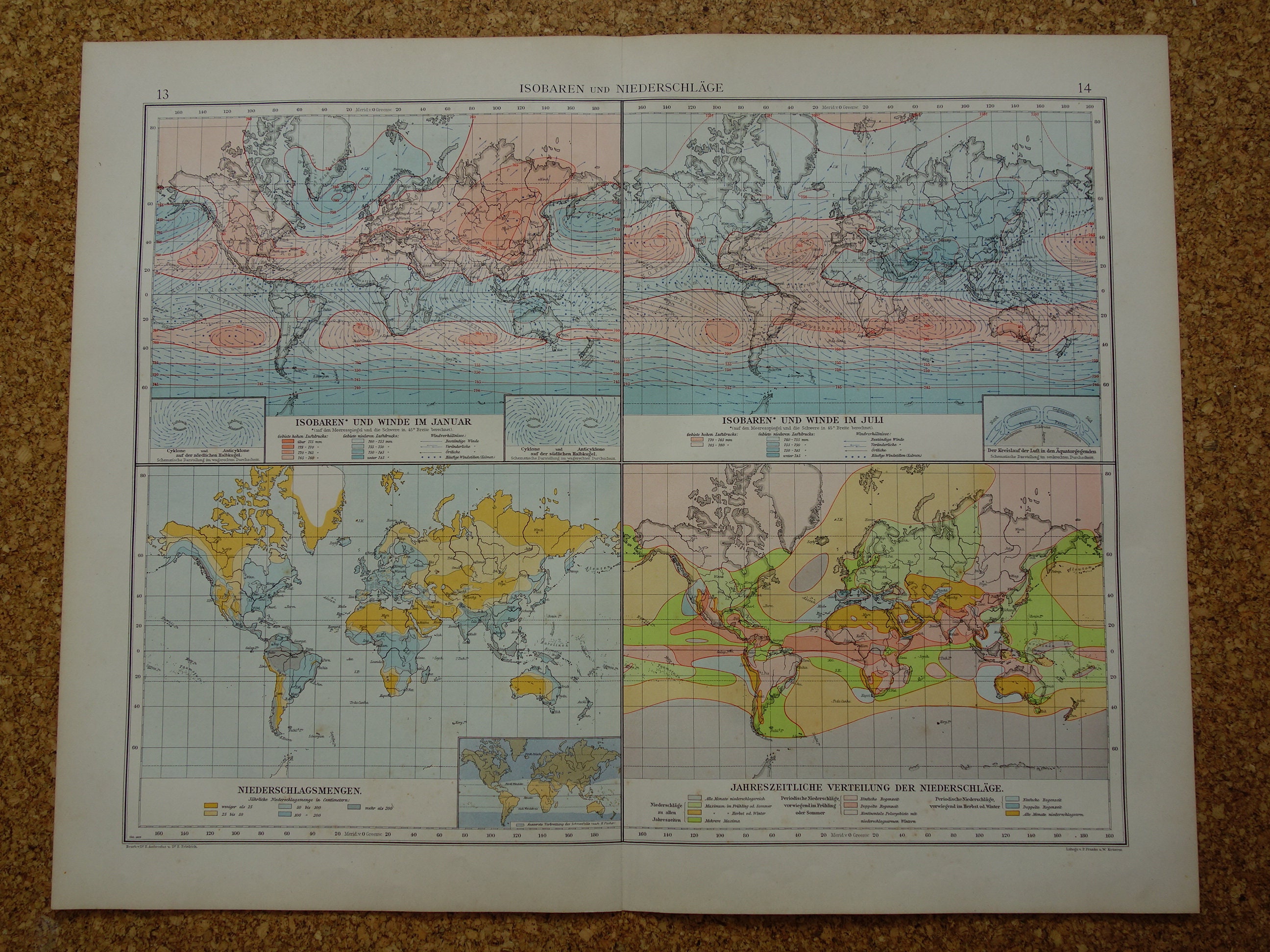 Isotherm World Map