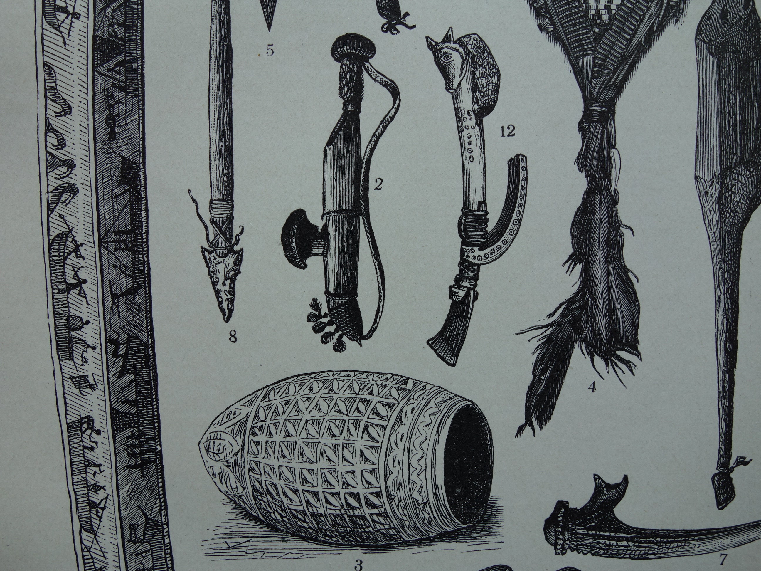 Caribs And Arawaks Utensils