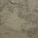 WORLDMAP Old Map of the World 1860 Original English Double Hemisphere ...