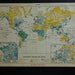 Old Weather Map 1902 Original Antique French Worldmap About - Etsy