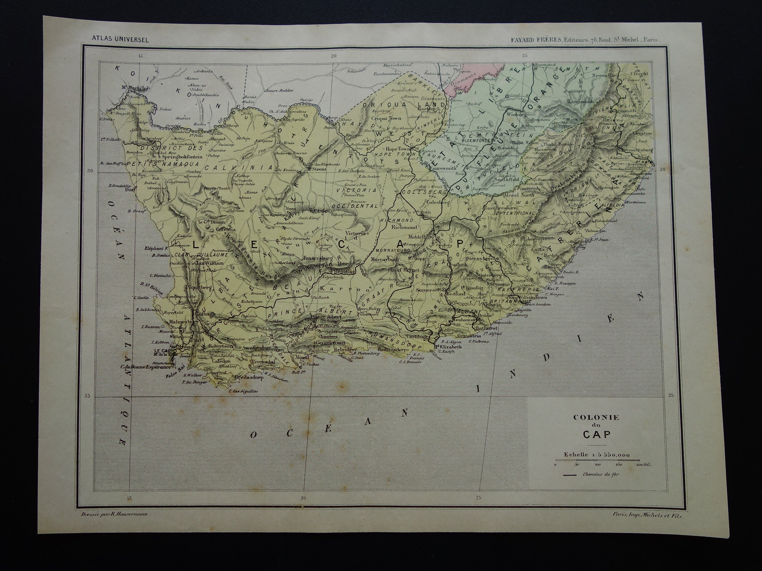 Art & Collectibles Lithographs Cape Colony and South Africa antique ...