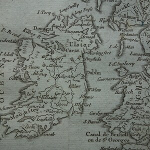 1793 British Isles Antique Map of England Ireland Original 230+ Years ...
