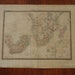 1965 AFRICA Old Map of Africa LARGE Map Poster About African Continent ...