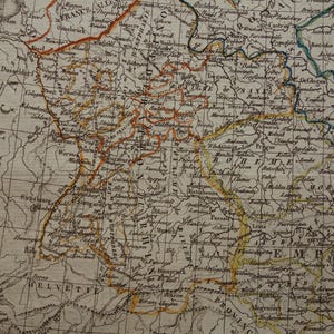 1811 EUROPE Old Map of Europe - Original Antique Map European Continent ...