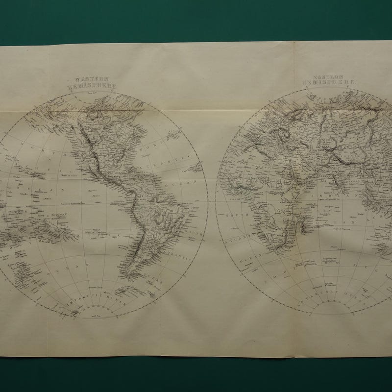 Antique Maps - Etsy