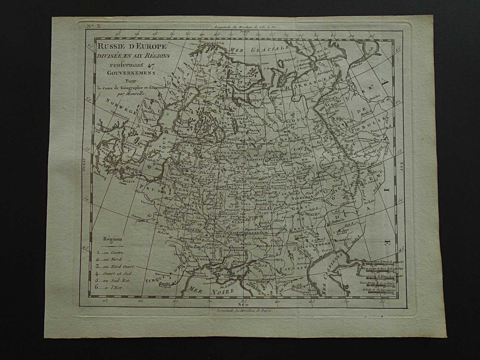 RUSSIA Old Map of Russia 1804 Original 200 Years Antique | Etsy