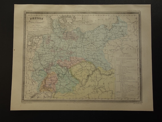 Prussia Map 1850