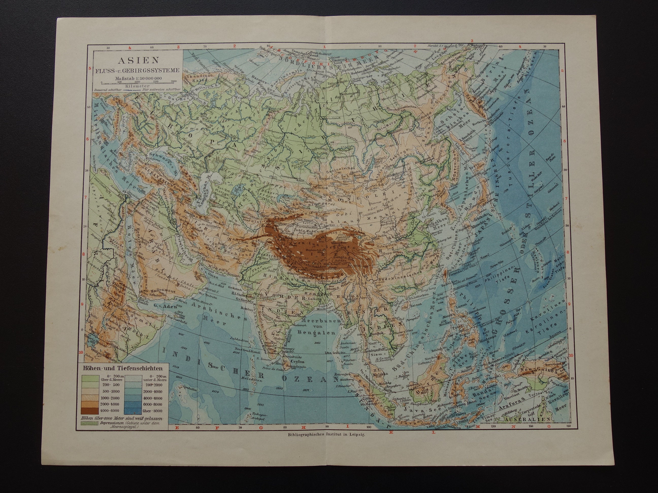 Map Of Mountain Ranges In Asia