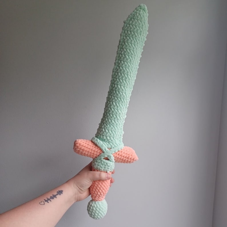 Fantasy Sword Crochet Amigurumi Cosplay Pattern - Etsy