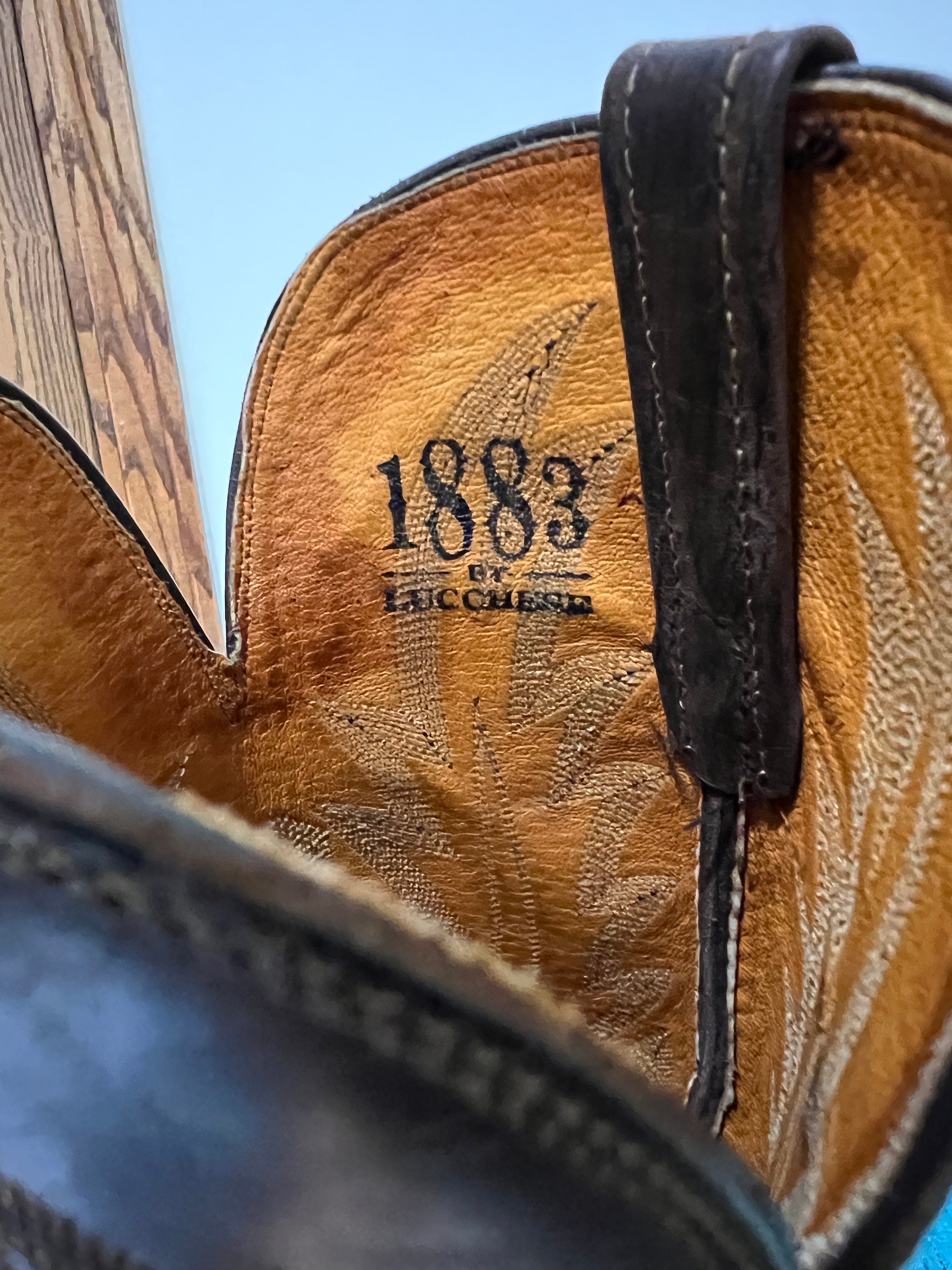 Modern Lucchese Cowgirl Boots, Women's Size 7c/rodeo/western Wear/high ...