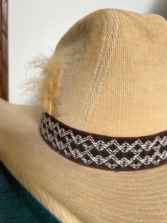 1970’s cowboy hat, size 7-1/2 to 7-5/8 /rodeo/western… - Gem
