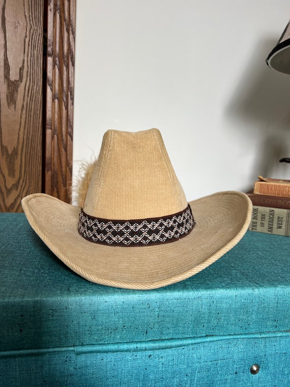 1970’s cowboy hat, size 7-1/2 to 7-5/8 /rodeo/western… - Gem